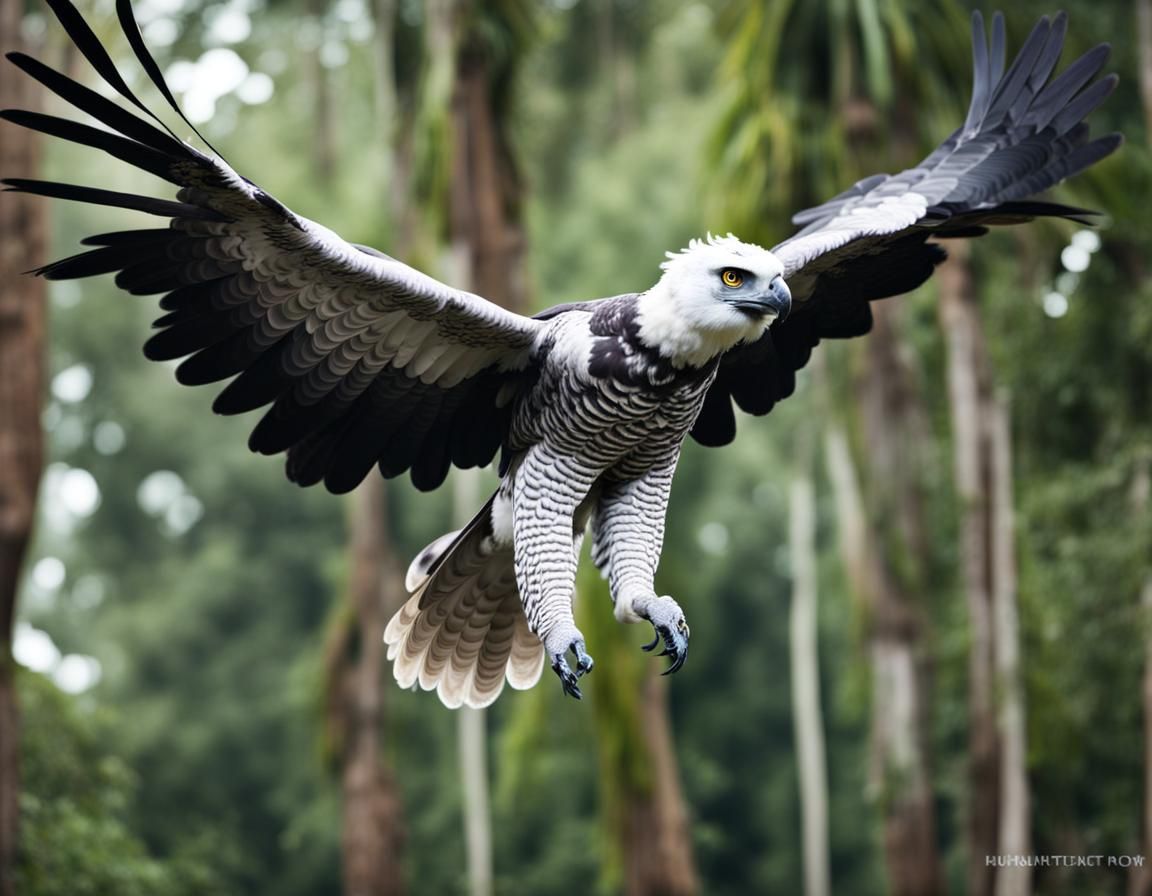 Harpy Eagle - AI Generated Artwork - NightCafe Creator
