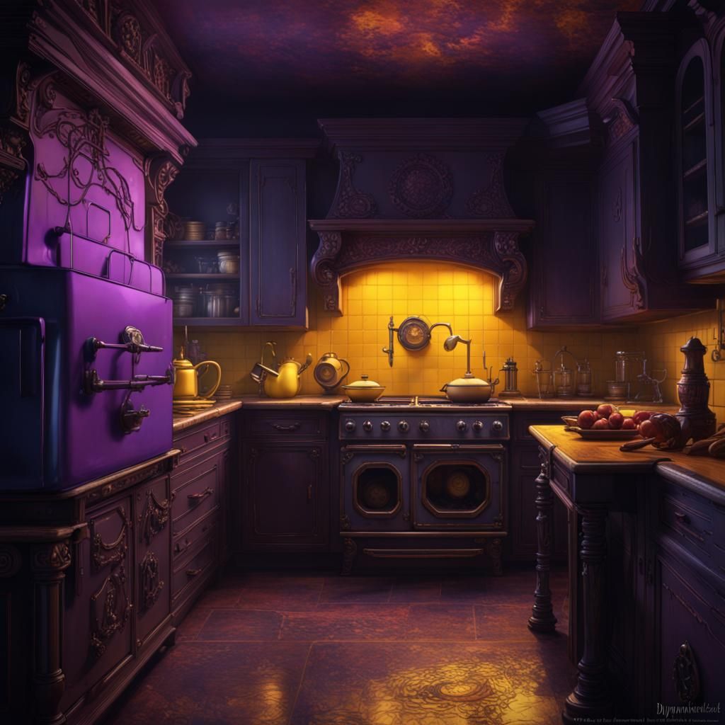 Spooky Kitchen Appliances - AI Generated Artwork - NightCafe Creator
