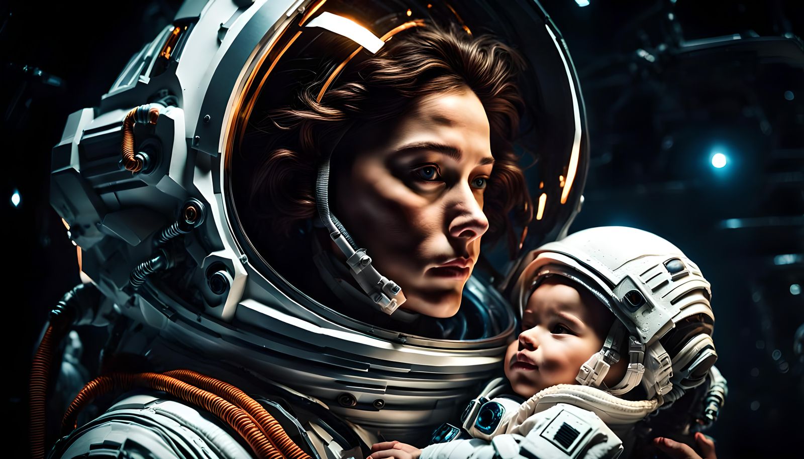 Space motherhood - AI Generated Artwork - NightCafe Creator