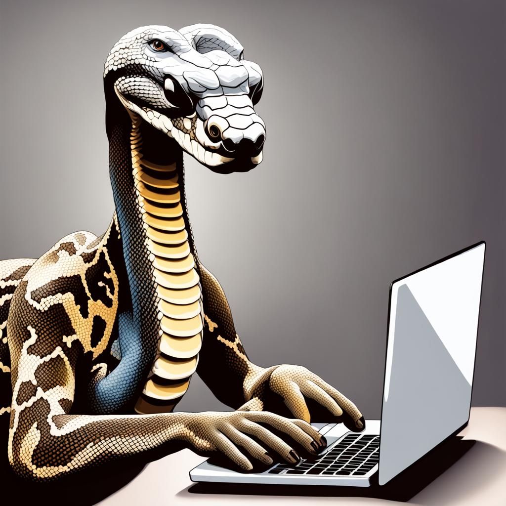 Python Developper - AI Generated Artwork - NightCafe Creator