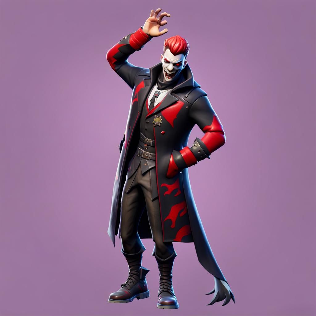 fortnite character in vampire skin - AI Generated Artwork - NightCafe ...