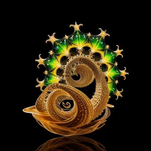 Sand creature dissolving into a swirl of transparent sand, fantasy ...