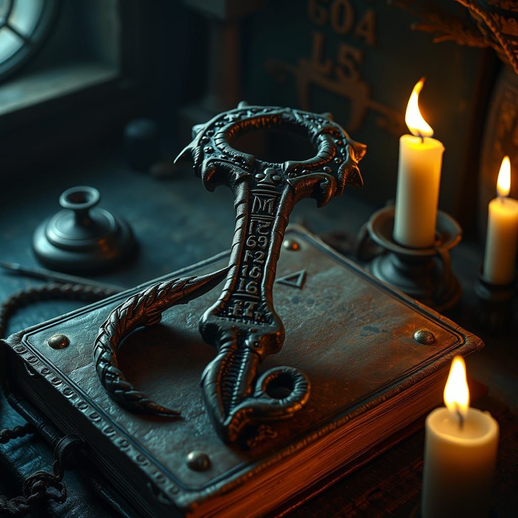 Dragon-Bone-Key - Dragon Bone Key in Mysterious Chamber