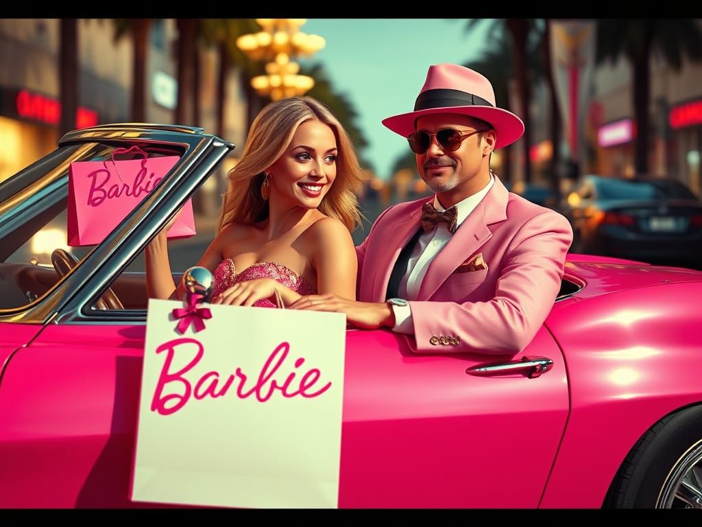 Barbie & Ken - Pink Dream Couples Cruise Rodeo Drive