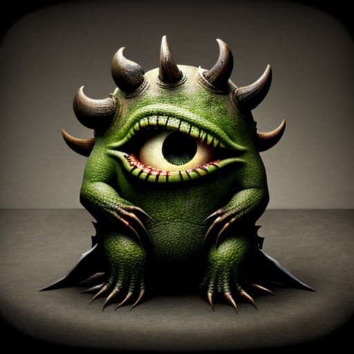 A cute little disgusting monster - Cute Little Beast Reveale...