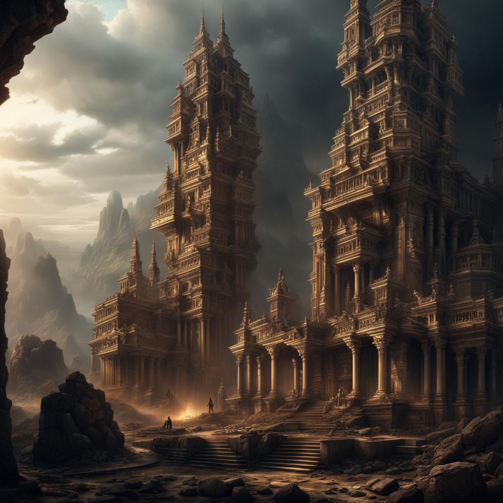 Abandoned City - AI Generated Artwork - NightCafe Creator