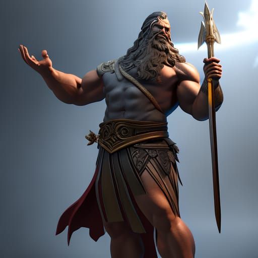 Greek God, Zeus - AI Generated Artwork - NightCafe Creator