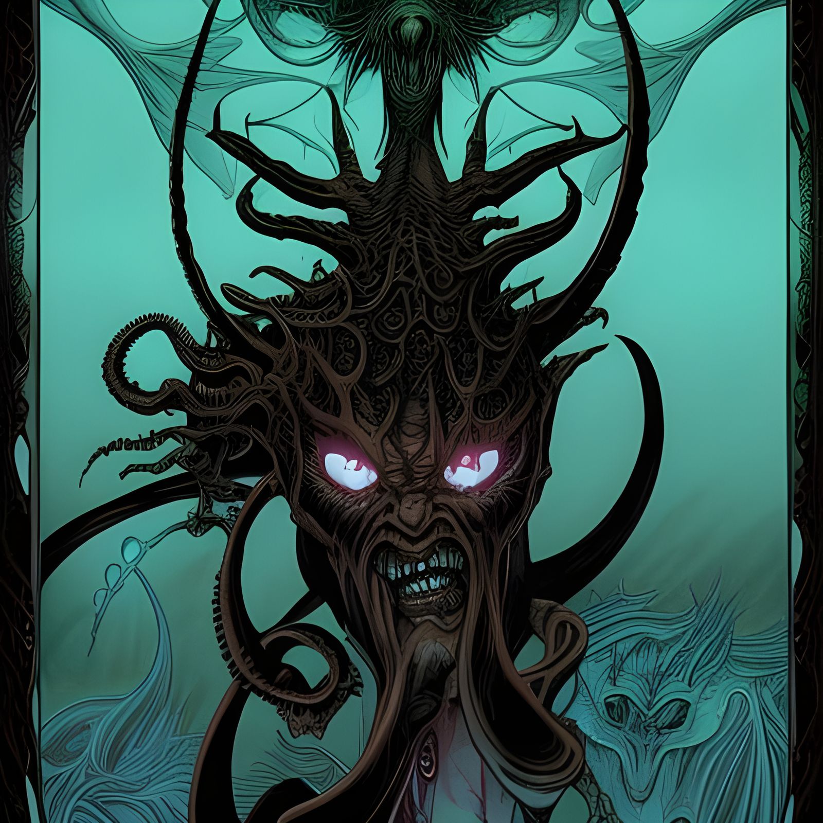 The Core of Evil - AI Generated Artwork - NightCafe Creator