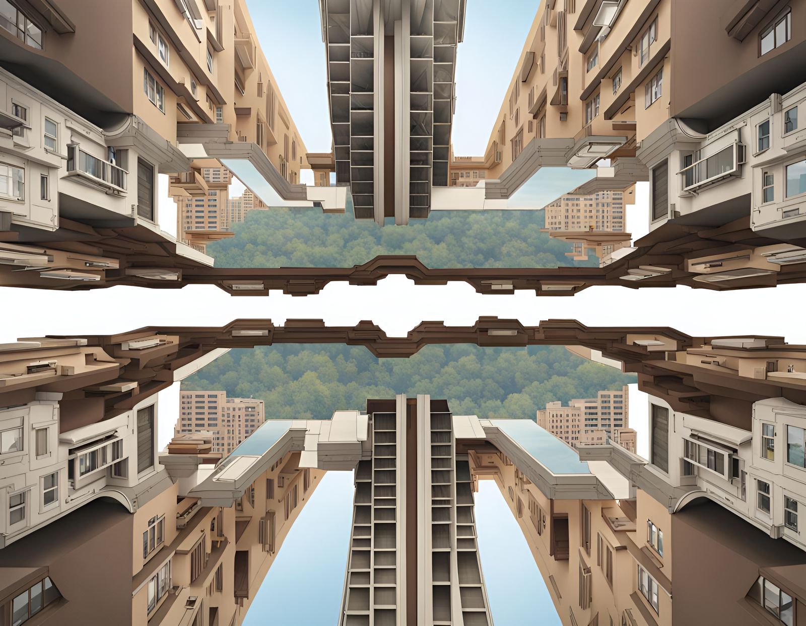 impossible dimension - AI Generated Artwork - NightCafe Creator