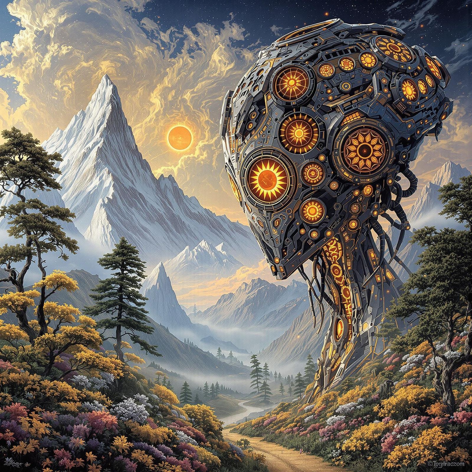 "The Xeno Vanguard: A Vision of Symbiosis" A New Terrascape by Art ...