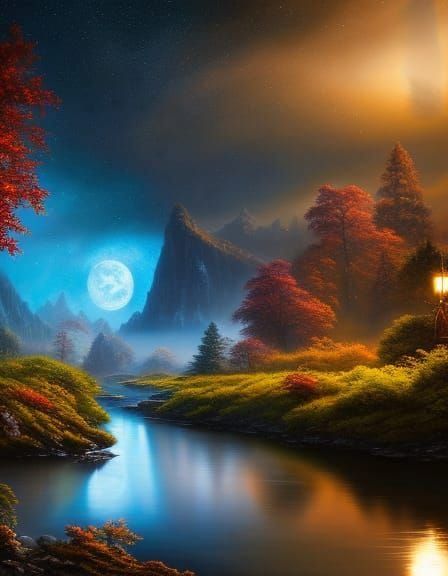 Scenery - AI Generated Artwork - NightCafe Creator