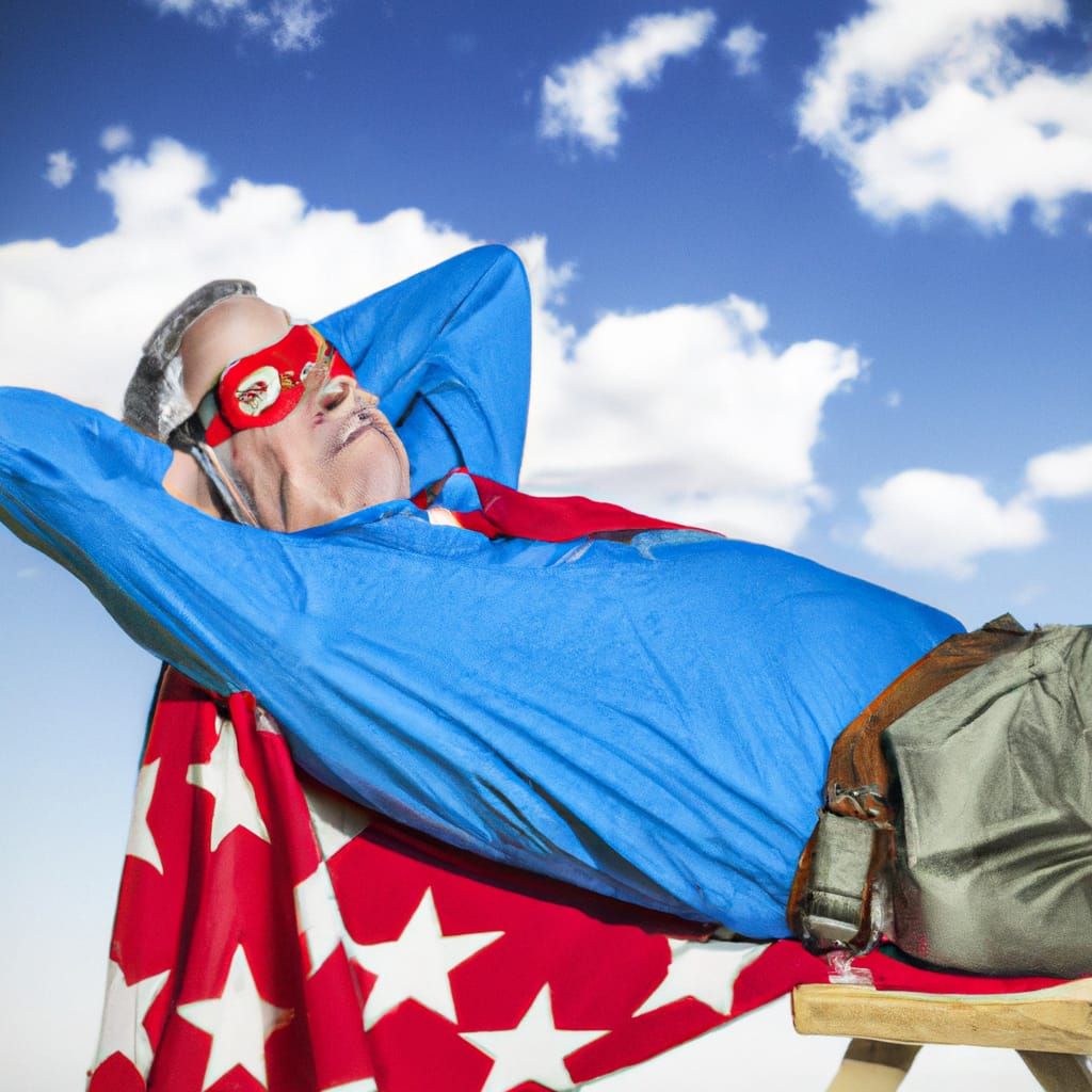 Superman Retired 01 - AI Generated Artwork - NightCafe Creator