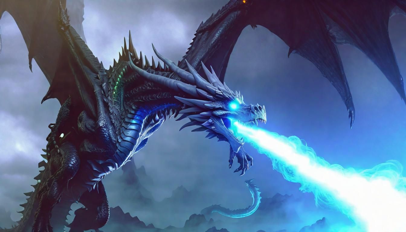 Blue Fire - AI Generated Artwork - NightCafe Creator