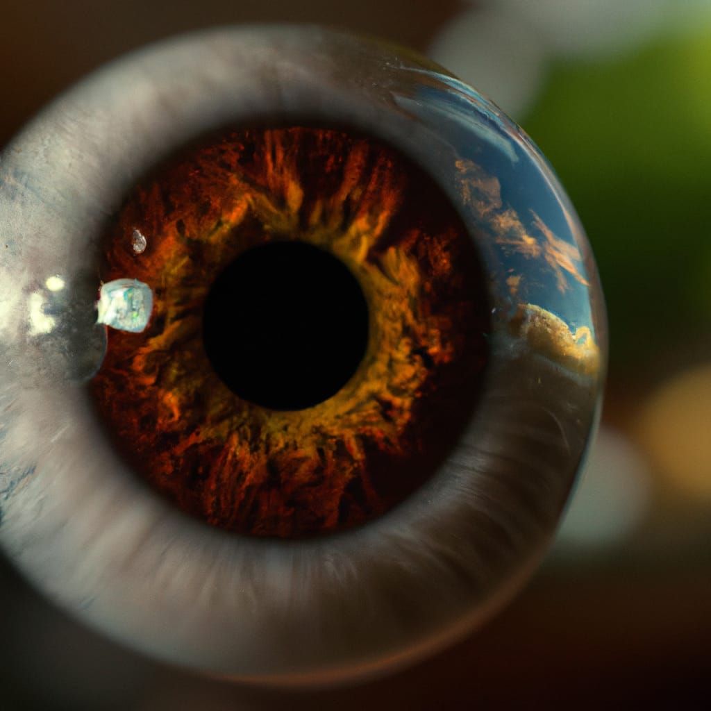 extremely detailed cosmic iris inside an eyeball amazing details ...