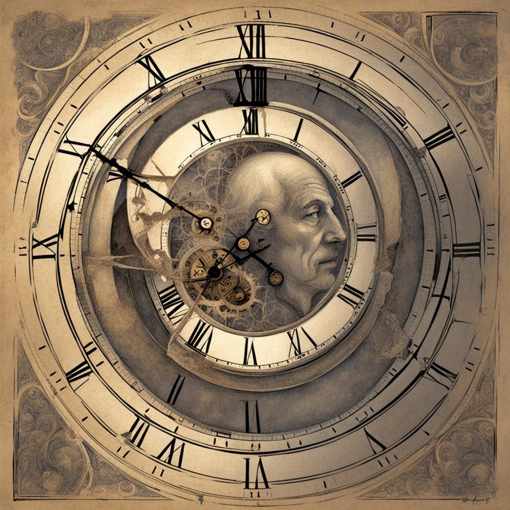 Time is a construct - AI Generated Artwork - NightCafe Creator