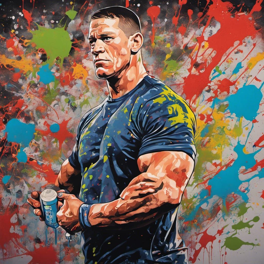 AND HIS NAME IS JOHN CENA - AI Generated Artwork - NightCafe Creator