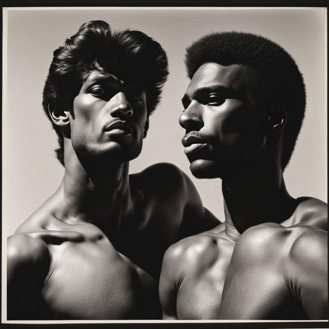 The men of Robert Mapplethorpe. - AI Generated Artwork - NightCafe Creator