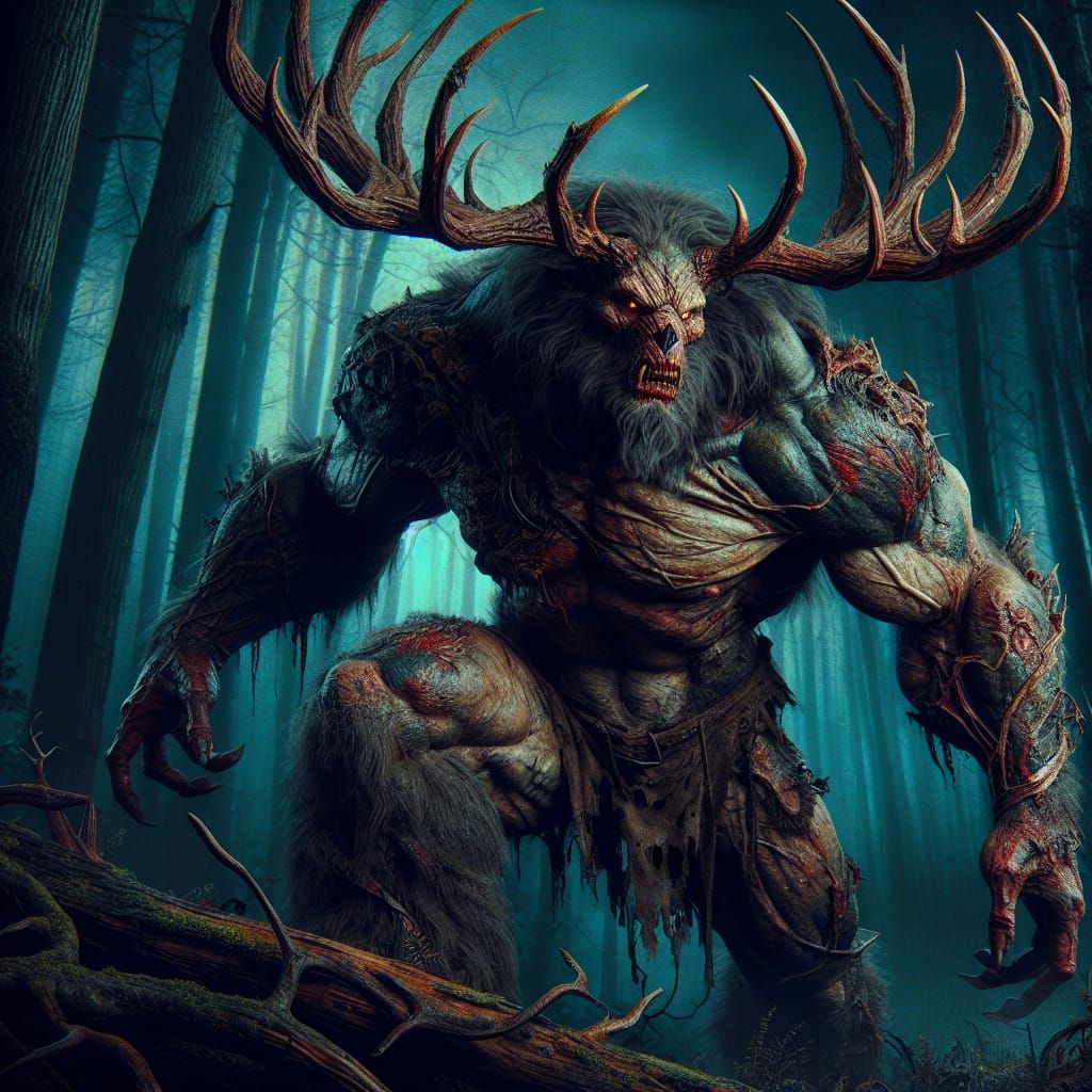 Wendigo - AI Generated Artwork - NightCafe Creator