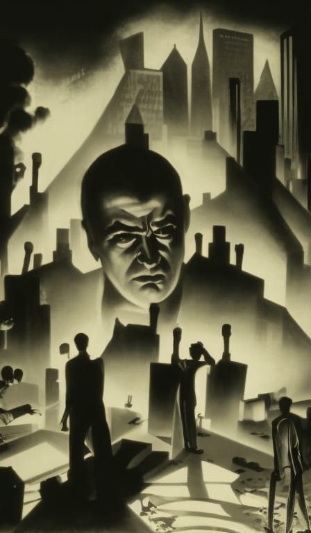 In the Shadow of the Mob - AI Generated Artwork - NightCafe Creator