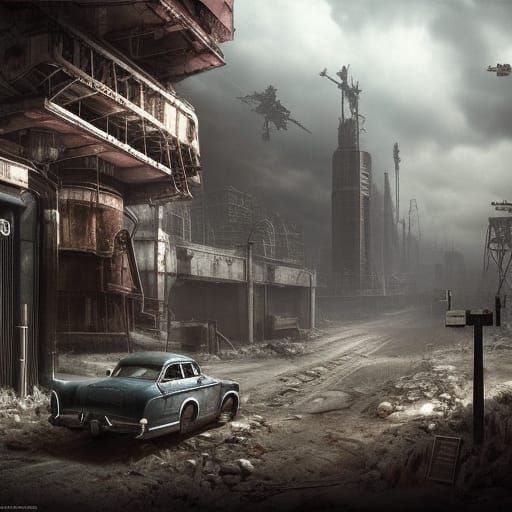 Fallout - AI Generated Artwork - NightCafe Creator