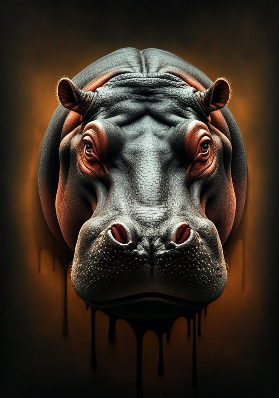 Folded Wood Embraces a Full-Body Living Entropic Algorithm - With Hippo