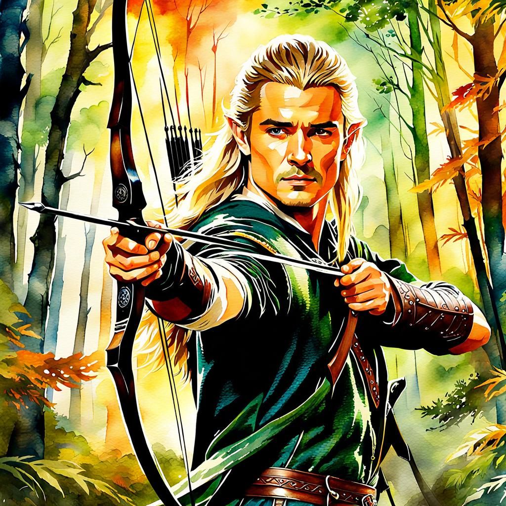 Legolas - AI Generated Artwork - NightCafe Creator