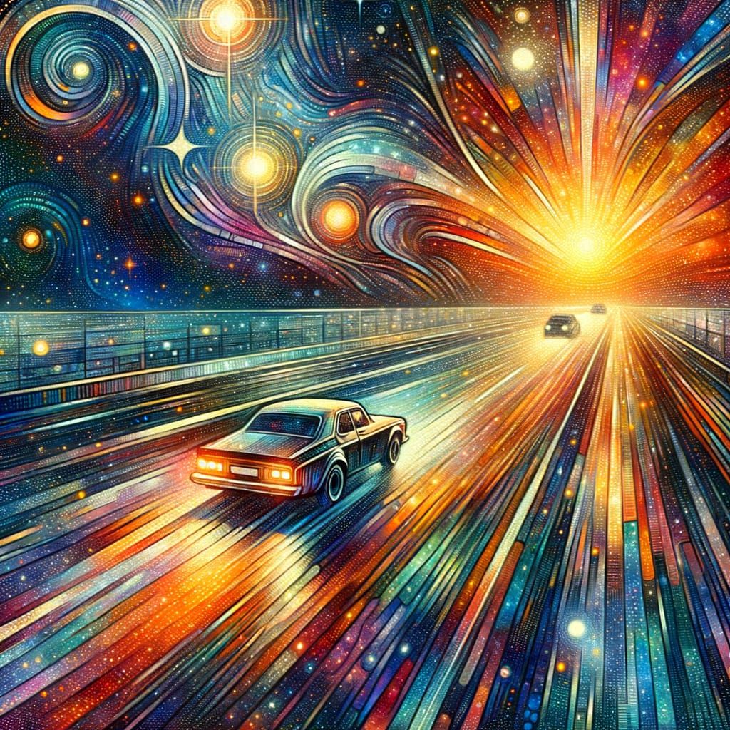 cosmic highway car - Astronomical Highway Speedster in Gusta...