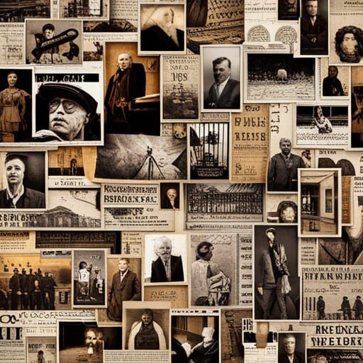 newspaper collages - AI Generated Artwork - NightCafe Creator