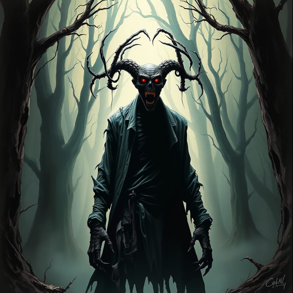 Boogeyman (by Carl Ray ) - Mysterious Figure Emerges from Da...