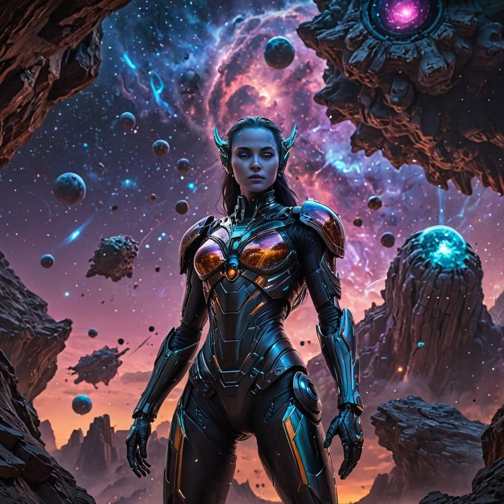 Galactical Ranger - AI Generated Artwork - NightCafe Creator