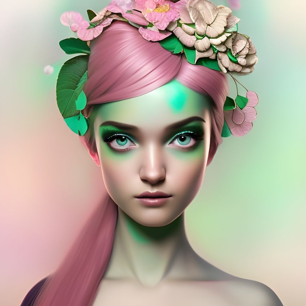 Pixie Portrait - AI Generated Artwork - NightCafe Creator