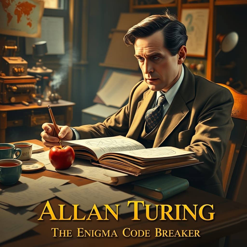 Alan Turing - The inventor of the binary code for computing
