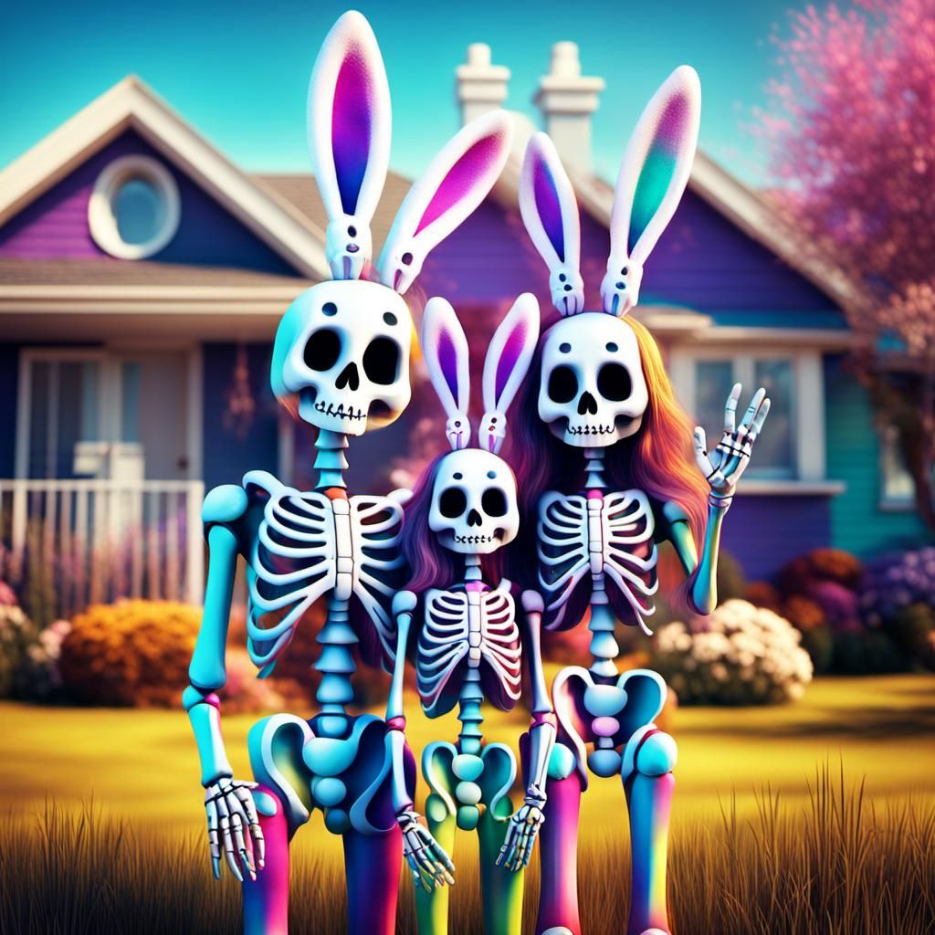 Hoppy Easter! - AI Generated Artwork - NightCafe Creator