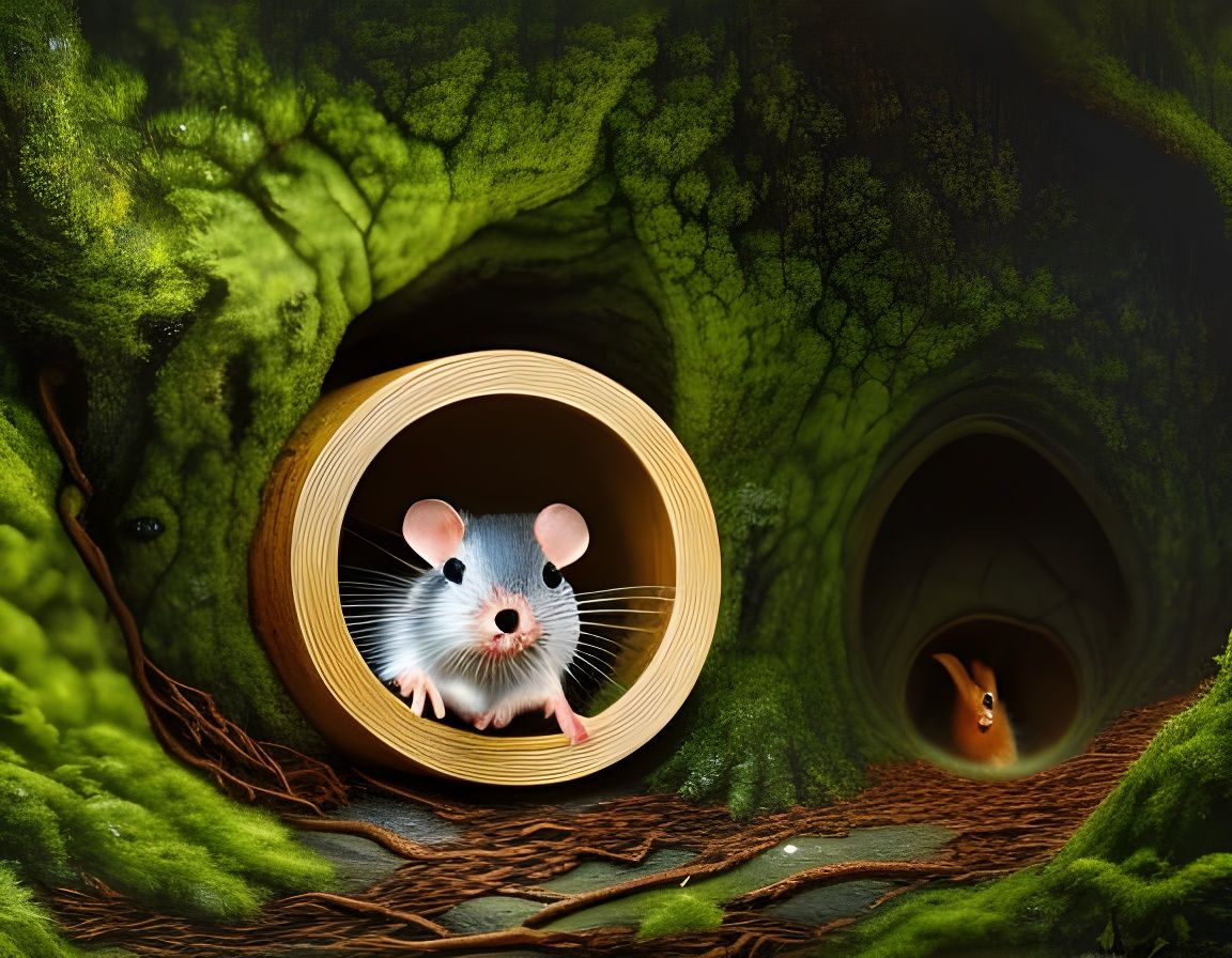 home for a mouse - AI Generated Artwork - NightCafe Creator