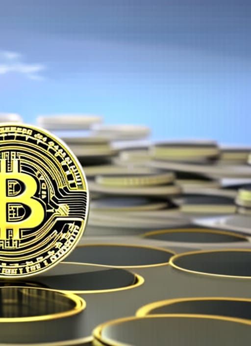 Bitcoin background - AI Generated Artwork - NightCafe Creator