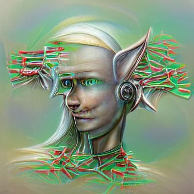 Self-transforming machine-elves - AI Generated Artwork - NightCafe Creator