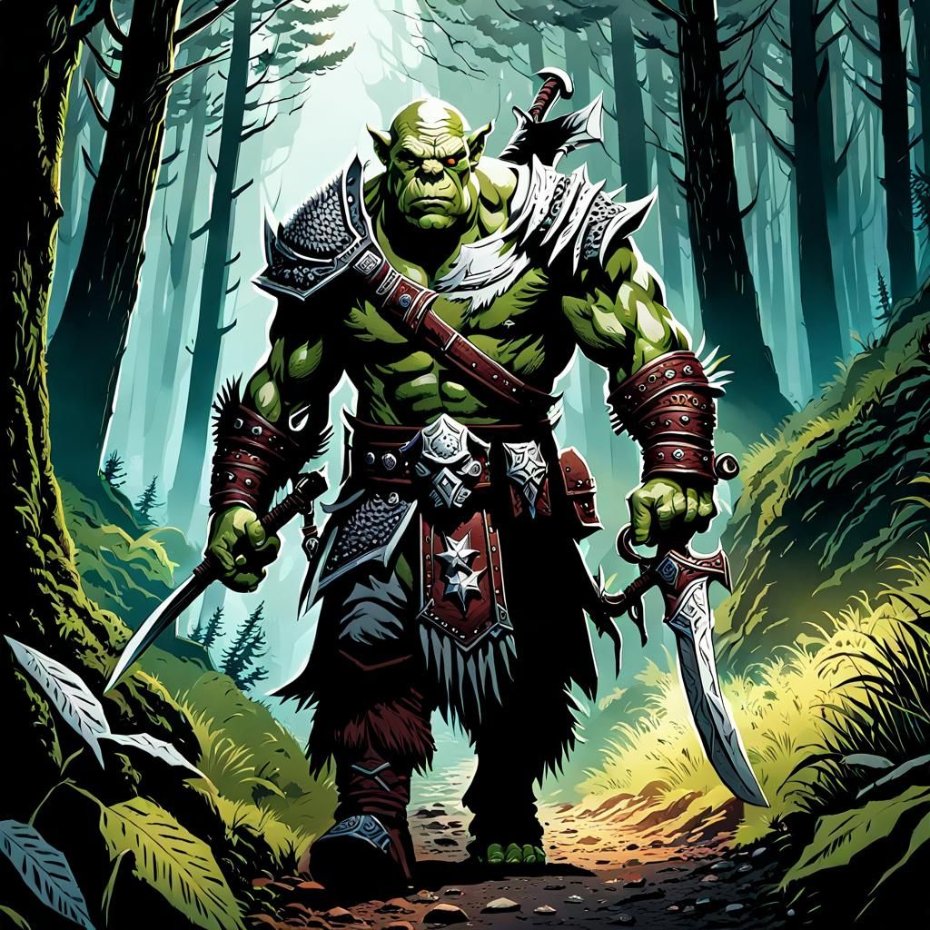 Morningstar Orc tests... Juggernaut XL v6 - AI Generated Artwork ...