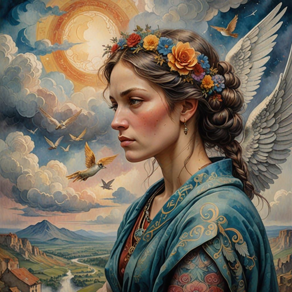 Bible tattoos angels Romans 12 2 - Bible tattoos angels Roma...