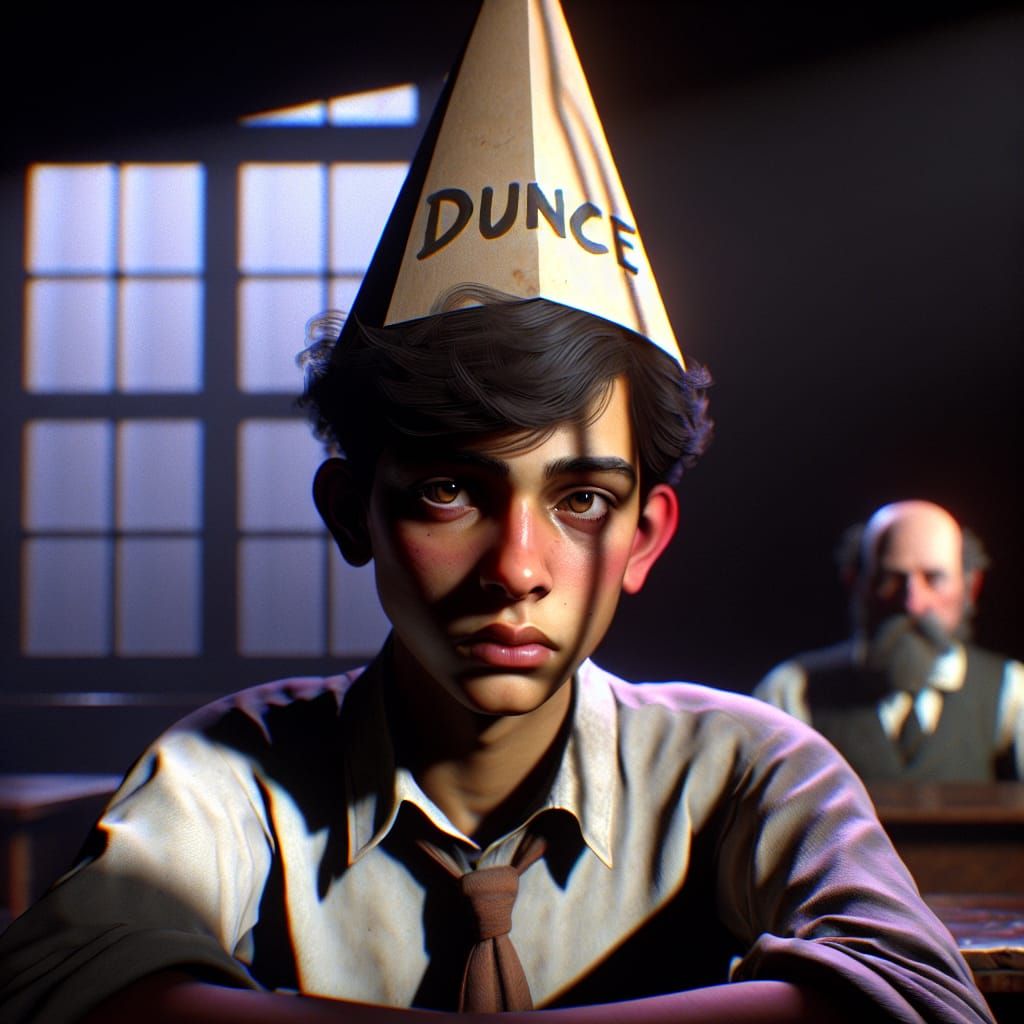 “Glenn the Dunce as crowned by a Neo-Surrealist” - AI Generated Artwork ...