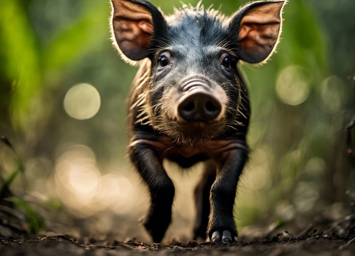 baby wart hog - AI Generated Artwork - NightCafe Creator