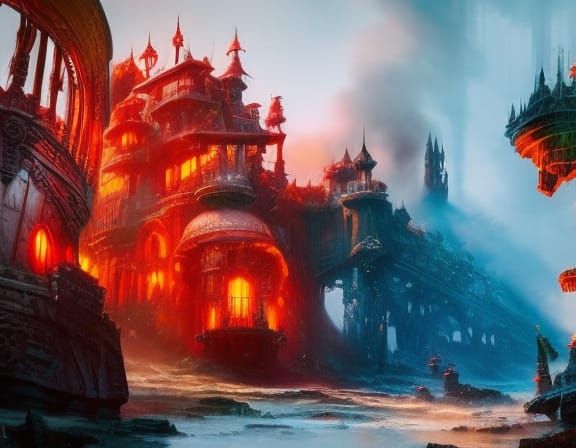 The magic forge - AI Generated Artwork - NightCafe Creator