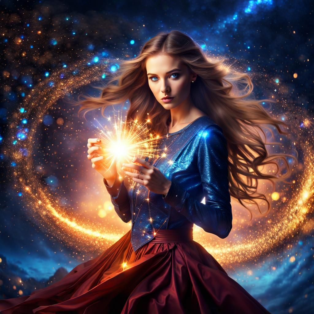 Mage's Spell - AI Generated Artwork - NightCafe Creator