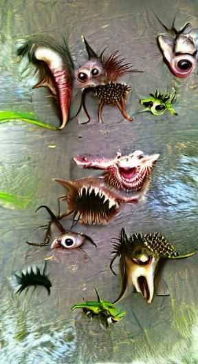 Creatures of a peculiar nature... - AI Generated Artwork - NightCafe ...