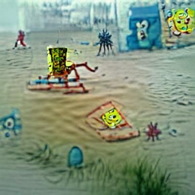 SpongeBob SquarePants - AI Generated Artwork - NightCafe Creator