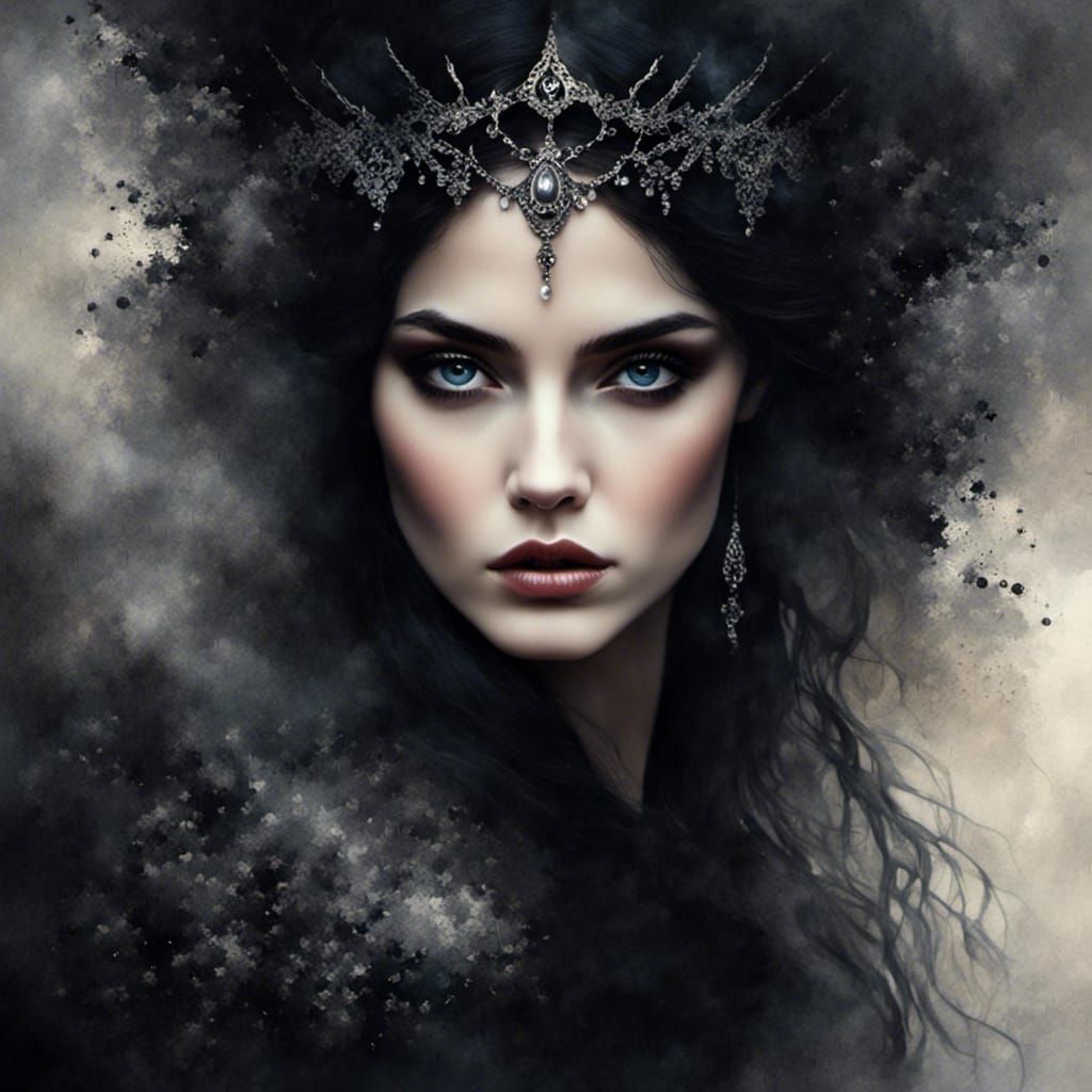 Gothic Queen - AI Generated Artwork - NightCafe Creator