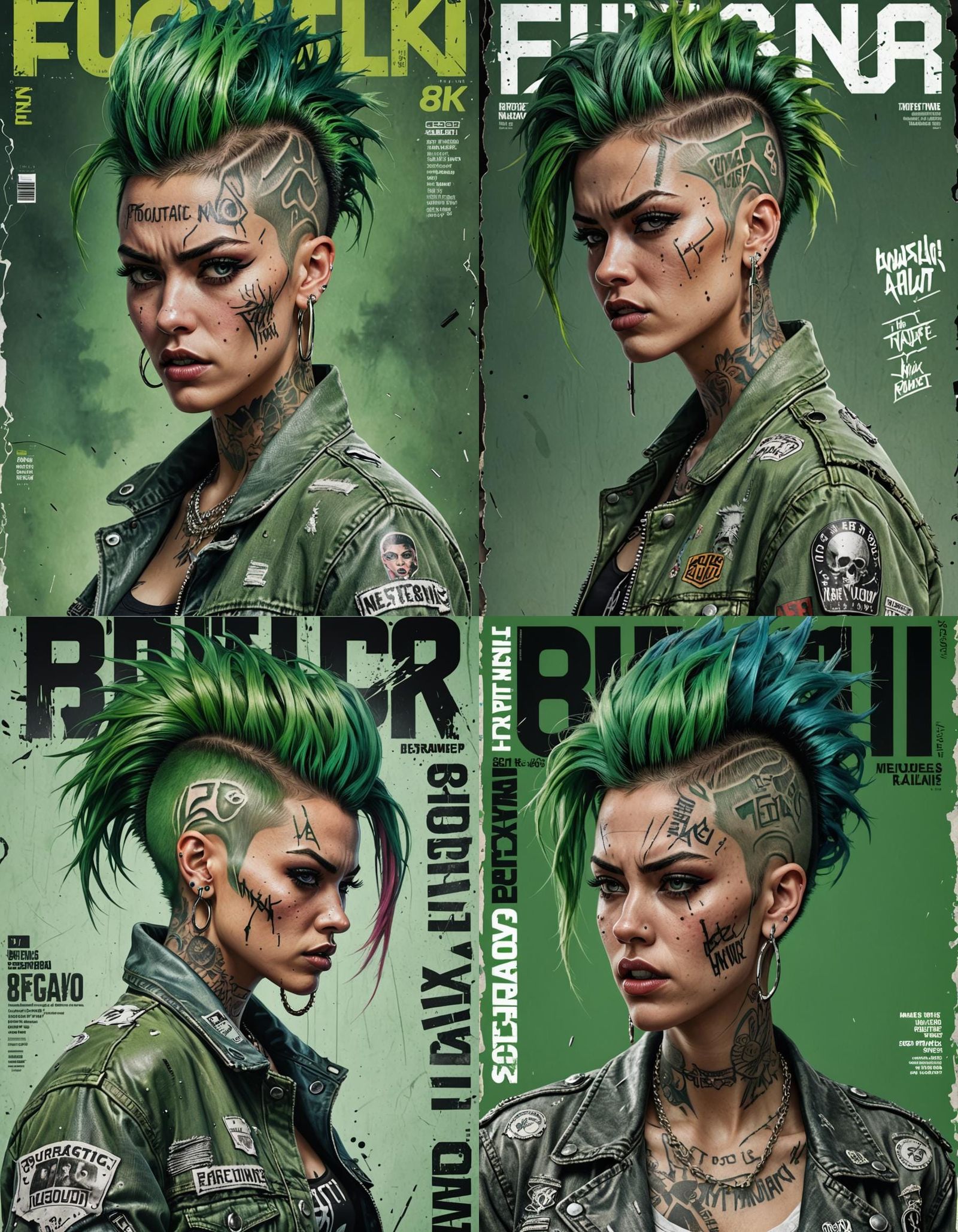 futuristic magazine - AI Generated Artwork - NightCafe Creator