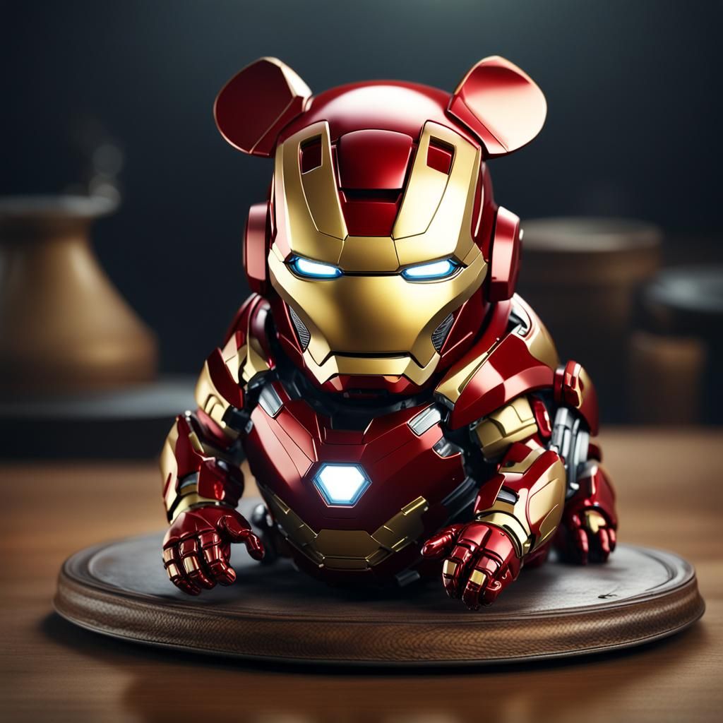 iron man hamster - AI Generated Artwork - NightCafe Creator