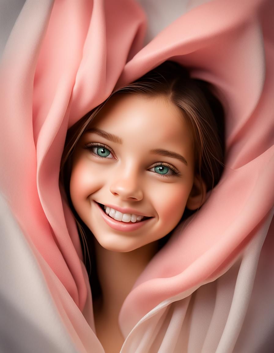 A smiling beautiful face - AI Generated Artwork - NightCafe Creator