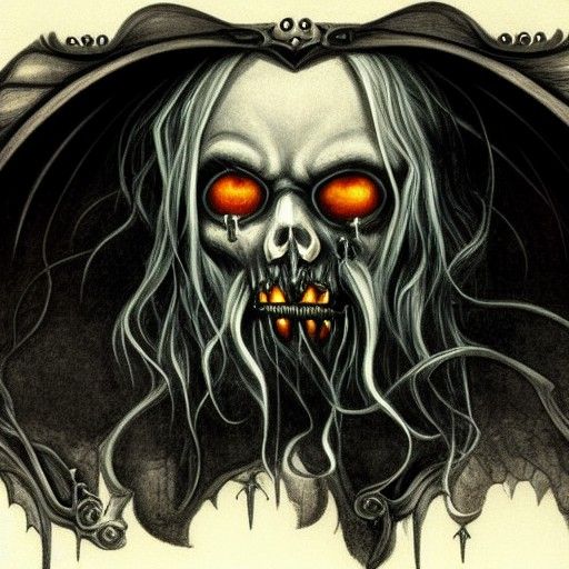 Dark wizard gothic art - AI Generated Artwork - NightCafe Creator