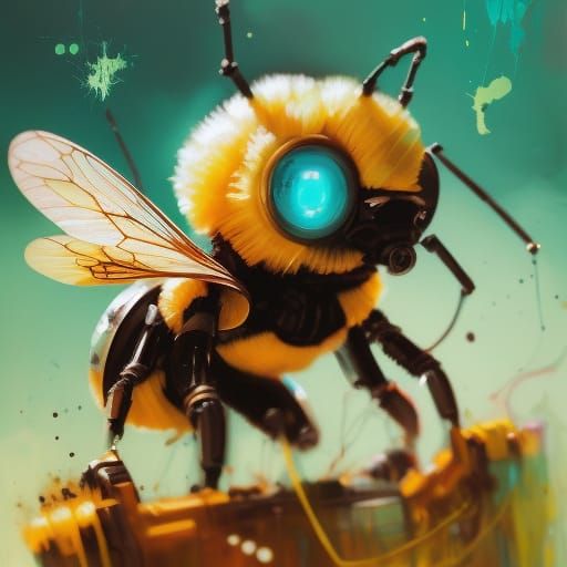 bumblebee - AI Generated Artwork - NightCafe Creator